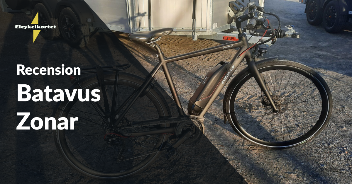 Batavus Zonar – Test & Recension - Elcykelkortet Batavus Zonar – Test & Recension - Elcykelkortet